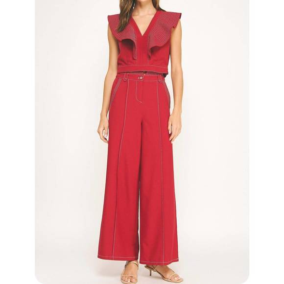 Strut & Bolt | Pants & Jumpsuits | New Strut Bolt Top Stitch Detail ...